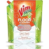 Vim Floor Cleaner: 1000ml | Sparkling Lemon | 100% Removal of stains ...
