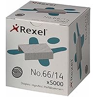 Rexel No.66/14 mm Heavy Duty Staples, For Stapling up to 100 Sheets ...