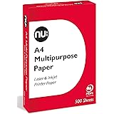 A5 White Paper Printer Paper A5 Copy Paper - Smooth A5 Printer Paper 80gsm Ream 500 Sheets Plain ...