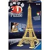 Ravensburger - 3D Puzzle Tour Eiffel, Parigi, 216 Pezzi, 8+ Anni : Didacticos Educar: Amazon.it ...
