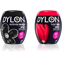 Dylon Intense Black Fabric Dye Machine Dye Pod Packs Sew, 41% OFF