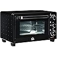 HOMCOM Mini Oven, 21L Countertop Electric Grill, Toaster Oven with ...