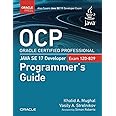 OCP Oracle Certified Professional Java SE 17 Developer (Exam 1Z0-829 ...