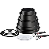 Tefal Ingenio Expertise Pots & Pans Set, 13 Pieces, Stackable, Removable Handle, Space Saving ...