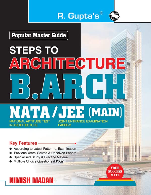 Steps to Architecture: B.Arch - NATA/JEE (Main) Exam Guide : NIMISH ...