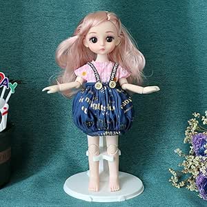 Buy DSR BJD Doll Set 30CM Makeup Cute Doll Set(Pack of 1) Doll Size ...