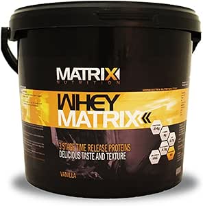 5kg Matrix Nutrition Whey Protein Cookies and Cream: Amazon.co.uk ...