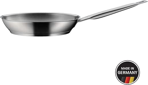 WMF Gourmet Plus Bratpfanne 28 cm, Pfanne unbeschichtet, Cromargan ...