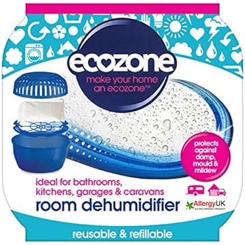 4 Interior dehumidifier, Absorbs damp crystals in box: Amazon.co.uk ...