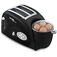 Tefal Toast n Bean, 2 Slice Toaster, Bean & Egg maker, 1200 W, Black ...