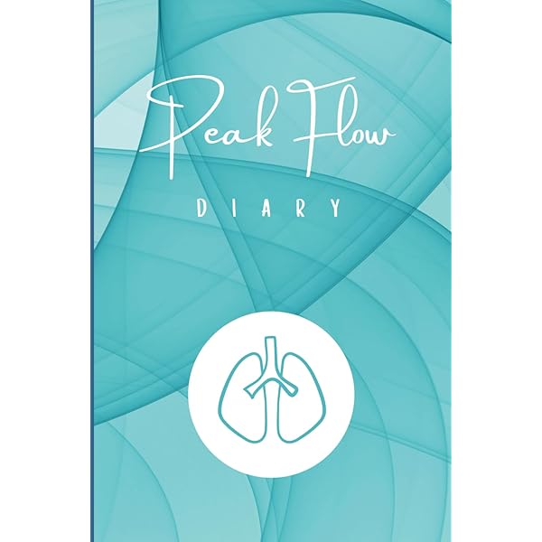 Peak Flow Chart Nhs Peak Flow Diary Asthma Peak Flow Record Book: