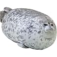 NEFLUM Chubby Seal Pillow - Realistic Blob Seal Plushies, Huggable ...