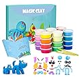 Modeling Clay Kit - 24 Colors Air Dry Ultra Light Magic Clay, Soft ...
