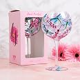 Hand Painted Dragonfly Gin Glass : Amazon.co.uk: Home & Kitchen