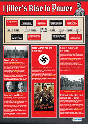 Buy Hitler's Rise to Power | History s | Gloss Paper measuring 850mm x ...