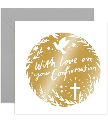Printable Confirmation Greeting Card