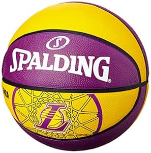 Spalding L.A.Lakers Basketball-Ballon Taille 7: Amazon.fr: Sports et ...