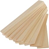 segolike 10 pieces natural pine wood rectangle board panel for arts ...