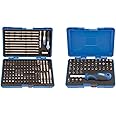 Draper 82398 Magnetic Bit Holder Set (127 Piece), Silver & 82399 ...