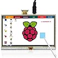 ELECROW 5 Inch Raspberry Pi Display Touch Screen 800x480 TFT LCD ...