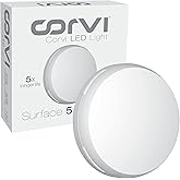 CORVI LED Surface 6 Ceiling Light | 23 Watts illumination using 15 ...