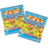 HARIBO Balla Bites Fruit Flavour Gummy Candy, Assorted Fruit Flavours ...