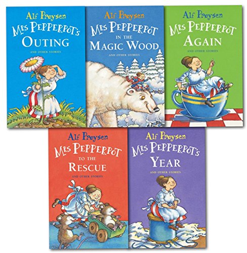 Alf Proysen Mrs Pepperpot Children 5 Books Collection Set Mrs ...