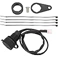 Motorcycle Dual USB Charger Socket Adapter for MT09, FZ07, FZ09, MT07 ...