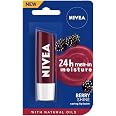 Buy Nivea Lip Balm - Purple, Blackberry, 5 grams Online at Low Prices ...