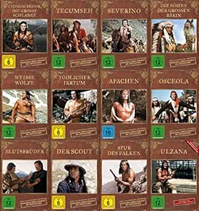 GOJKO MITIC komplette Western & Indianerfilme DEFA COLLECTION 12 DVD ...