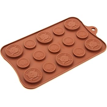 Silicone Easy Choc Pirate Coins Chocolate Mould -Soap Mold: Amazon.co ...