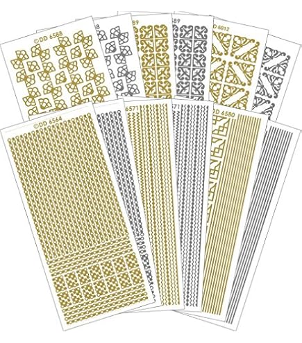 Border Stickers For Card Making