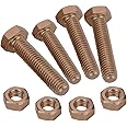 B K JAGAN & CO 12MM GI Hex Head bolt With Nut (12-60mm, 50) : Amazon.in ...