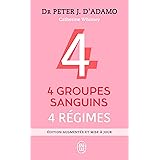 Amazon.fr - 4 GROUPES SANGUINS 4 REGIMES - ADAMO, PETER J D, WHITNEY ...