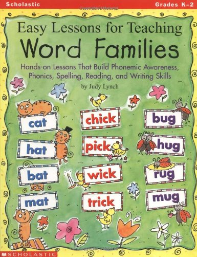 Buy Easy Lessons for Teaching Word Families: Hands-On Lessons That ...