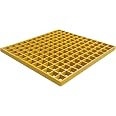 NATOTELA 500 x 500 x 38 m glasfiber gitter GRP gitterrist gul ...