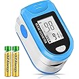 MCP BM1000A Pulse Oximeter with Oxygen Saturation Monitor, Heart Rate ...