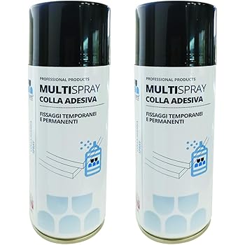 COLLA SPRAY Spray Colla Professionale Removibile Ideale per Fissare ...