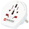 SKROSS Country Travel Adapter - World to Europe - white : Amazon.co.uk ...