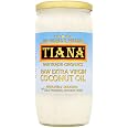 TIANA® Fairtrade Organics Raw Extra Virgin Coconut Oil 500ml | Lauric ...