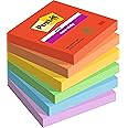 Post-it Super Sticky Notes, Couleurs Soulful, Pack de 6 Blocs, 90 ...