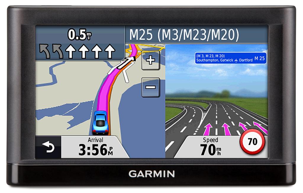 Garmin Nuvi 52LM 5 inch Sat Nav with UK, Ireland, Western Europe Map ...