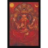 Mad Masters Durga Devi Goddess Kali Mata Painting Hanging Photo Frame ...