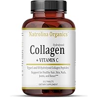 Natrolina Super Collagen 6000mg With Vitamin C 252 Tablets | Supports ...