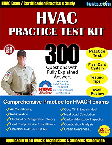 HVAC Practice Test Kit: 300 Questions with Fully Explained Answers ...