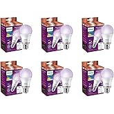 Buy PHILIPS WiZ 12W E27 Wi-Fi & Bluetooth LED Smart Bulb with Music Sync, Compatible with Amazon ...
