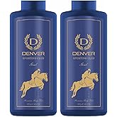 DENVER Hamilton Premium Body Talc - 300GM Each (Pack of 2) | Scented ...