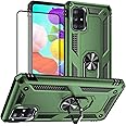 Yiakeng for Samsung A51 Phone Case with Screen Protector: Military Grade Protective Cases with ...