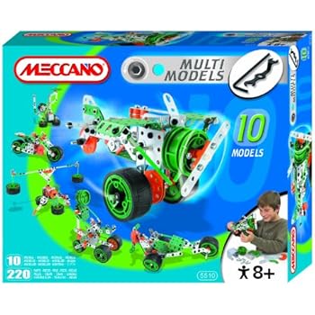 Meccano - Jeu de construction - 10 Modèles: Amazon.fr: Jeux et Jouets