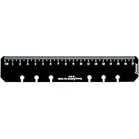 Personal Ruler page marker black : Amazon.co.uk: Stationery & Office ...